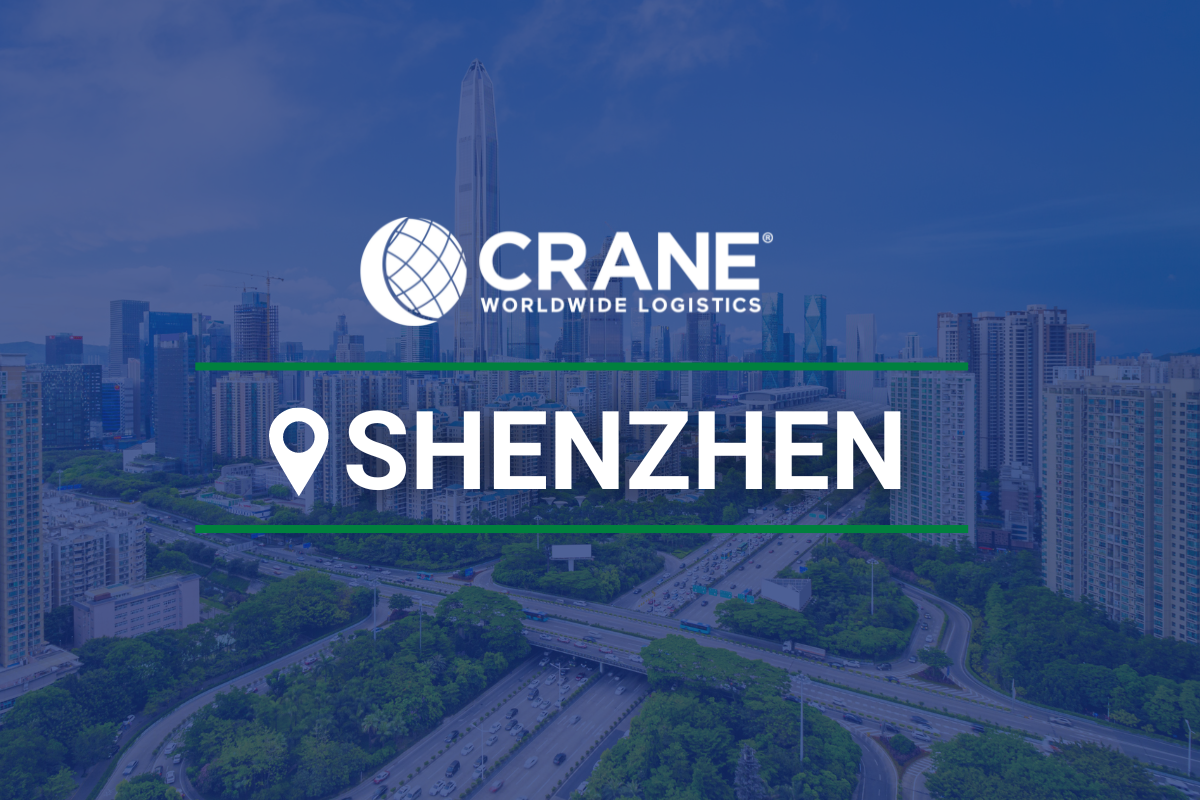 Shenzhen | 3PL, Supply Chain and Global Logistics - Crane Worldwide ...