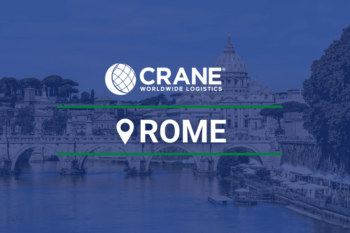 Freight Forwarder in Rome | Crane Worldwide Logistics